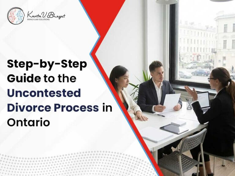 Step-by-Step Guide to the Uncontested Divorce Process in Ontario